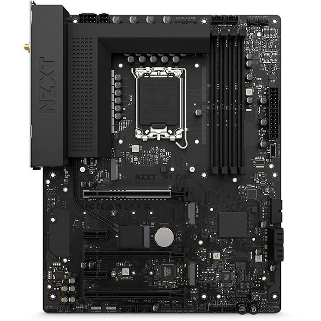 NZXT N7 BLACK LGA 1700 Intel Z790 DDR5 ATX Motherboard (N7-Z79XT-B1) £ ...