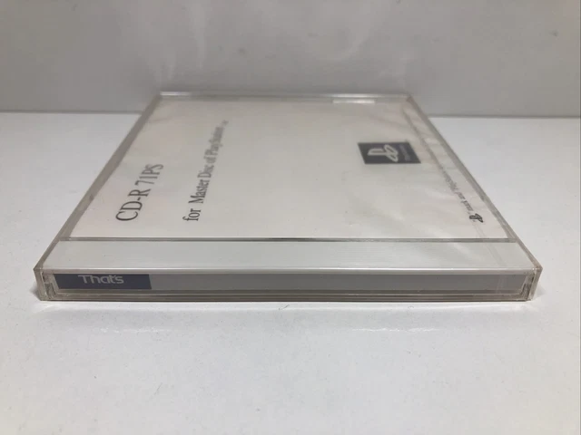 PLAYSTATION PS1 PS2 Master Disc Development CD-R for Prototypes £199.99 ...