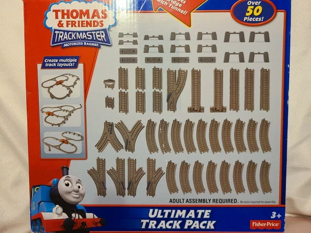 FISHER-PRICE THOMAS AND Friends Trackmaster Ultimate Track Pack Over 50 ...