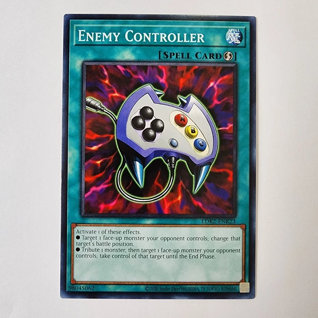 ENEMY CONTROLLER - LDK2-ENK23 - Common - Unlimited - NM - 2024 - Yugioh ...