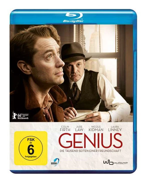 GENIUS - COLIN Firth, Nicole Kidman, Vanessa Kirby, Jude Law - Blu Ray ...