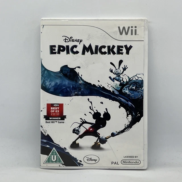DISNEY EPIC MICKEY Mouse Nintendo Wii Video Game Free Post PAL £15.48 ...