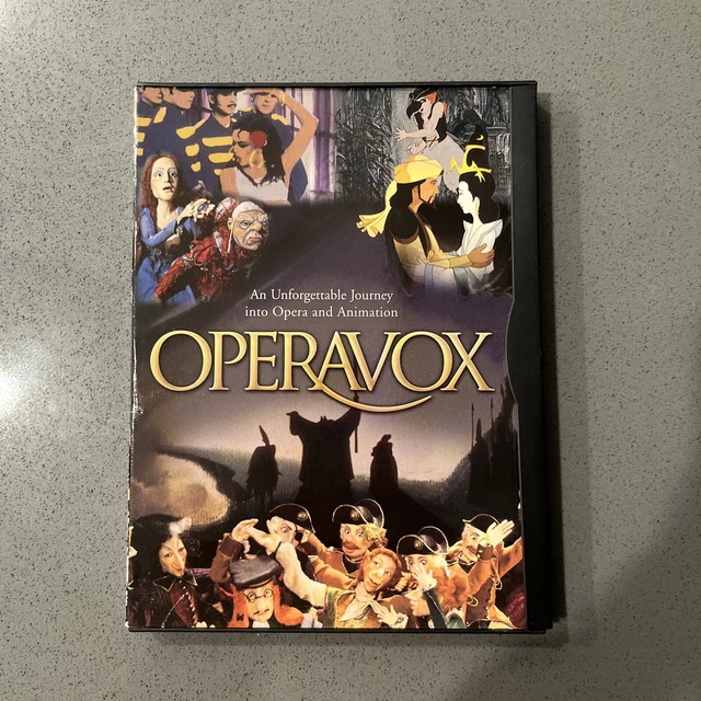 OPERAVOX OPERA AND Animation DVD 2000 Snap Case OOP $13.54 - PicClick CA