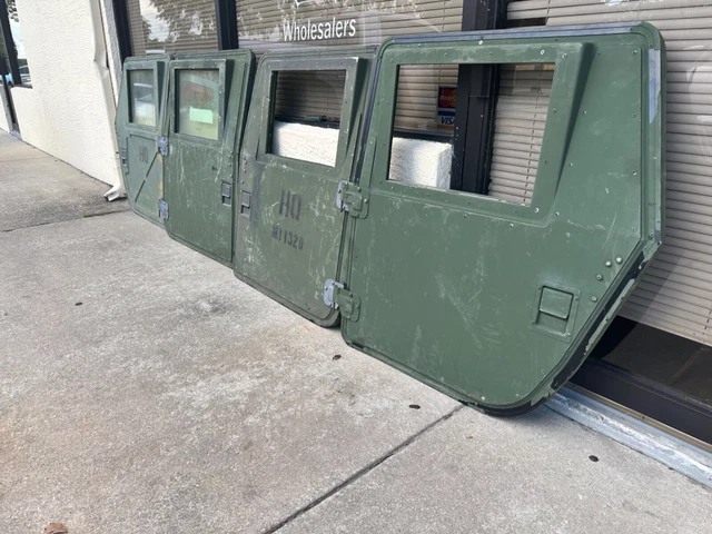 AM GENERAL HUMVEE Hmmwv Hummer H1 M998 X Doors Set £3,311.67 - PicClick UK