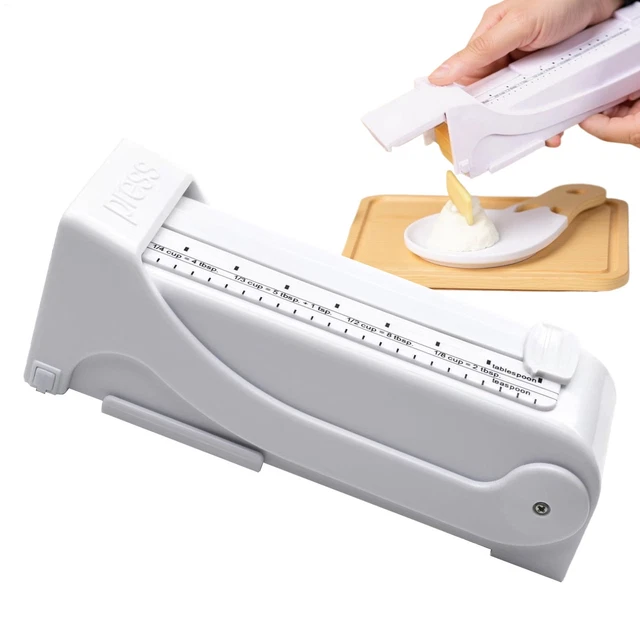 BUTTER CUTTER STICK Butter Slicer With Unit Scale Measuring Marking £15 ...
