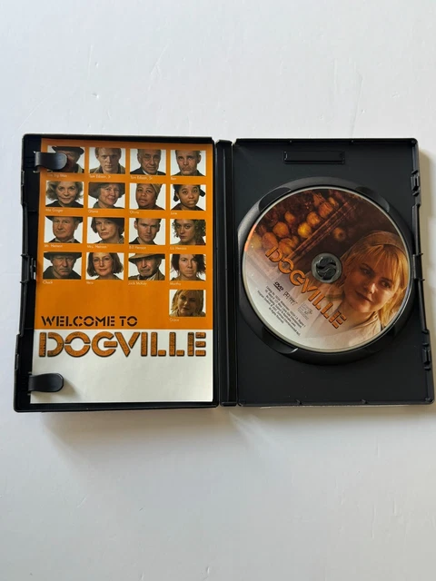 DOGVILLE DVD NICOLE Kidman Lauren Bacall • Award-Winning Drama Classic ...