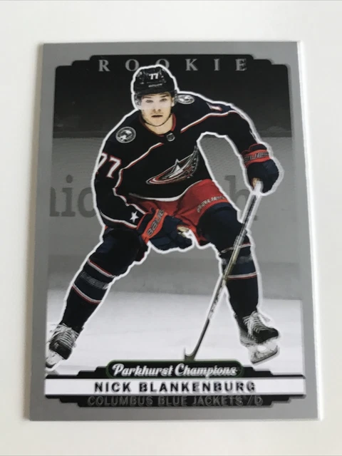NHL CARD, NICK Blankenburg, Silver Rookie, Parkhurst Champions 2022-23 ...