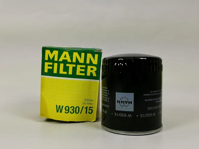 FILTRO MANN W930/15 W 930/15 Filtro de Aceite Nuevo EUR 10,41 - PicClick FR