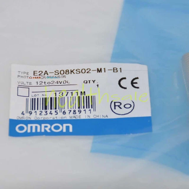 ONE NEW OMRON E2A-S08KS02-M1-B1 Proximity Sensor 12-24VDC £27.95 - PicClick UK