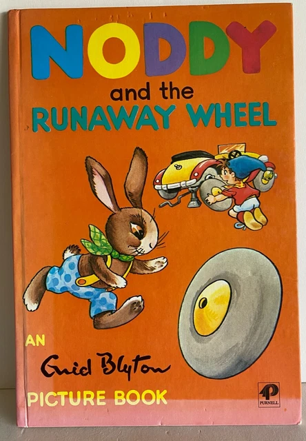 NODDY AND THE Runaway Wheel Enid Blyton Wink Vintage children's book ...
