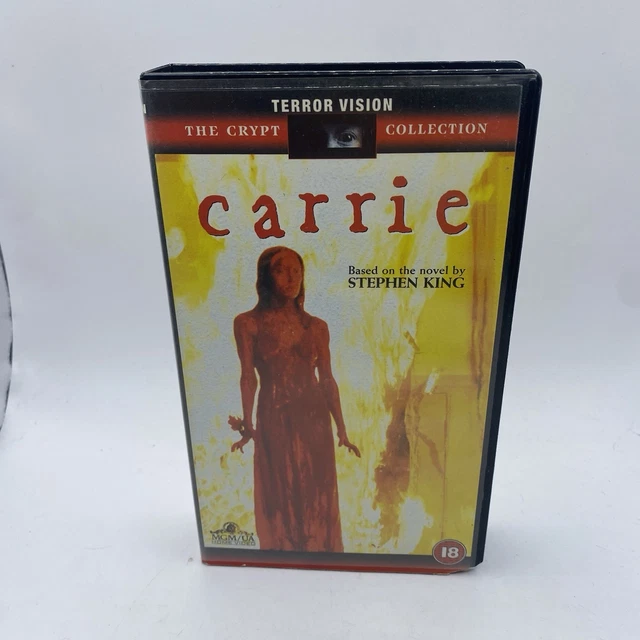 CARRIE VHS VIDEO Tape Stephen King Crypt Collection 1995 £10.95 ...