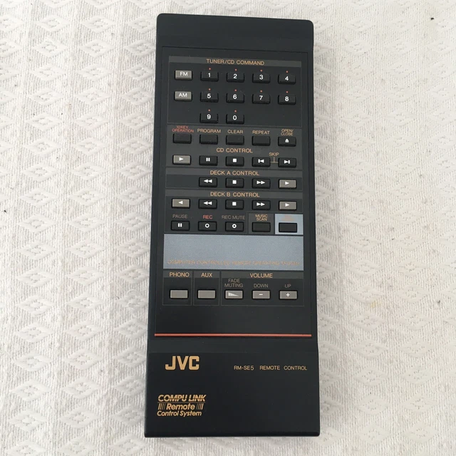 JVC - TÉLÉCOMMANDE D’origine JVC RM-SE5 - Remote Control EUR 14,90 - PicClick FR