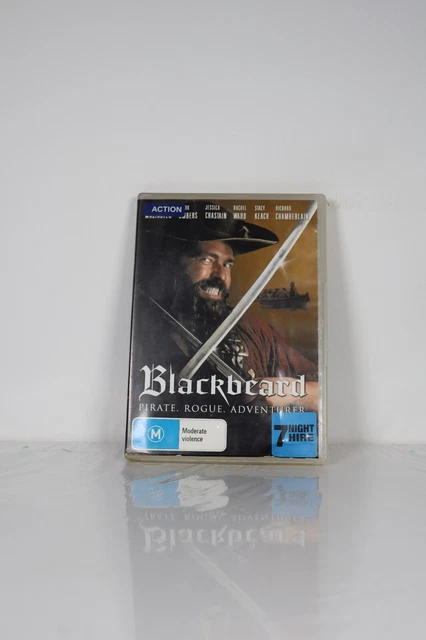 BLACKBEARD MINI-SERIES DVD Region 4 Jessica Chastain Angus MacFadyen $7 ...