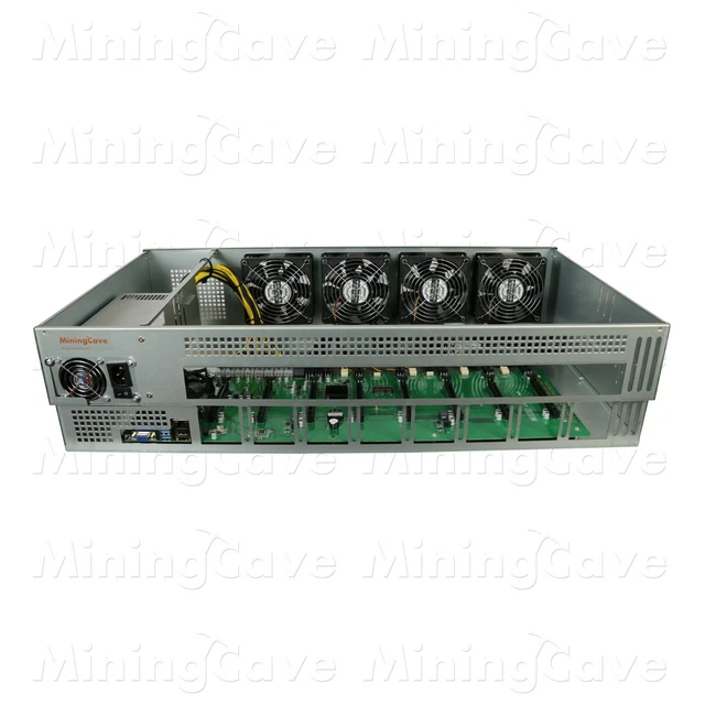 CRYPTO MINING RIG 8 GPU Box Kit PSU 2500W MiningCave $599.00 - PicClick CA
