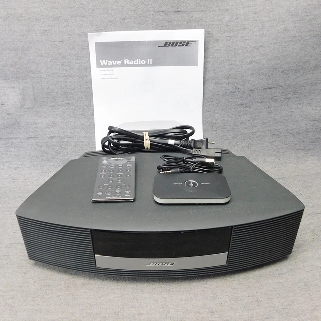 BOSE WAVE RADIO II AM FM stéréo AWR1B2 avec télécommande et Bluetooth ...