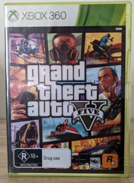 GTA GRAND THEFT Auto V 5 | Microsoft Xbox 360 CIB Complete With Map + Manual $19.95 - PicClick AU