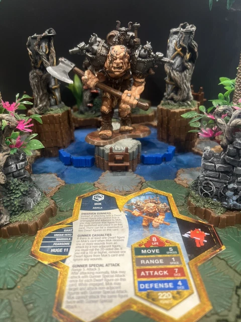 HEROSCAPE MOK OFFICIAL C3V Custom Figure With Card £34.83 - PicClick UK