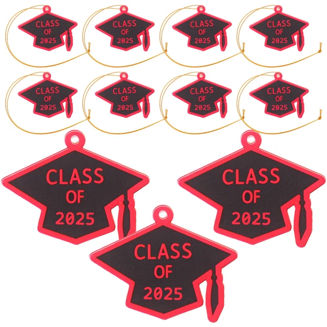 12PCS GRADUATION 2025 Keepsake Class Of 2025 Keychain Graduation Key ...