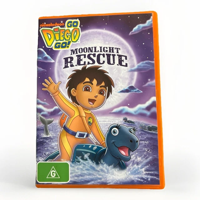 GO DIEGO GO! Moonlight Rescue DVD Nickelodeon Children’s TV Series RARE ...