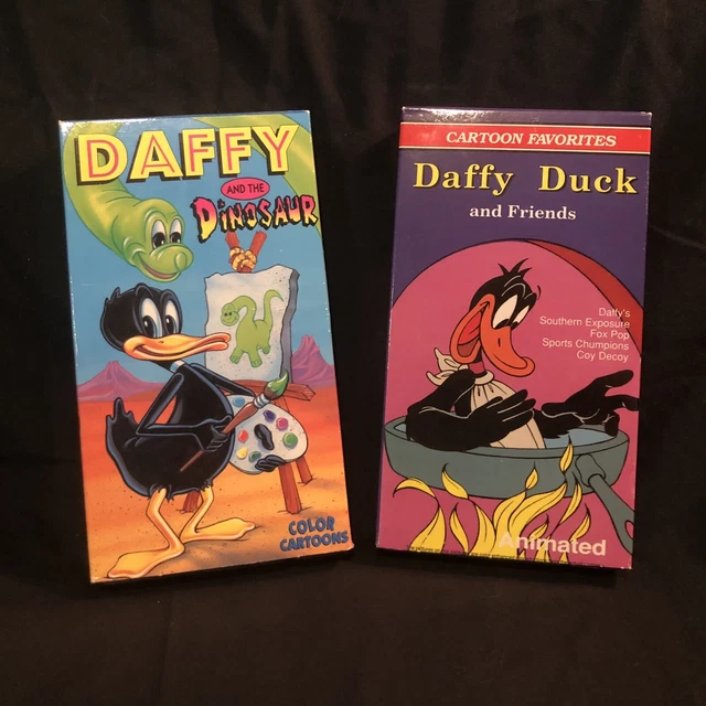 DAFFY DUCK CARTOONS VHS Daffy and The Dinosaur - Daffy & Friends £5.65 ...