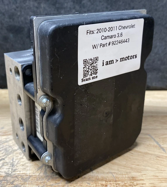 REFURBISHED ABS BRAKE Pump Module 2010-11 Chevrolet Camaro 3.6L Auto ...