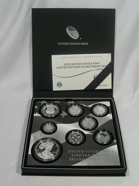 2019-S LIMITED EDITION Proof Set w/ Box & COA. #33 £179.06 - PicClick UK