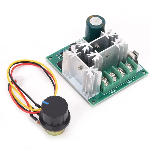 MOTOR SPEED CONTROLLER DC6~90V 0.01~1000W PWM Speed Regulation Switch ...