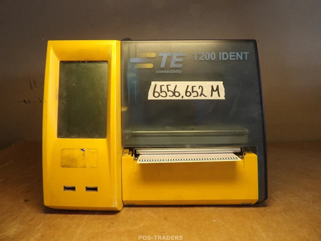 TE CONNECTIVITY T200 Ident Thermal Printer DT/TT USB LAN - 6556,652 M ...