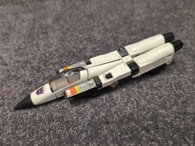 VINTAGE TRANSFORMERS G1 Ramjet Decepticon Fighter Jet plane figure £16. ...