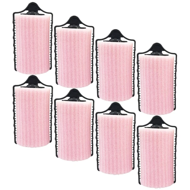 8 PCS FRISEUR Haar Rolle Lockenwickler Mit Schwamm Weiche Mann Kurzes ...