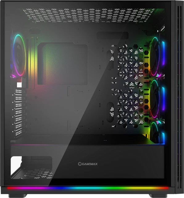 GAMEMAX E-ATX COMPUTER Case Mid-Tower Gaming Case Support 2pcs 360mm ...