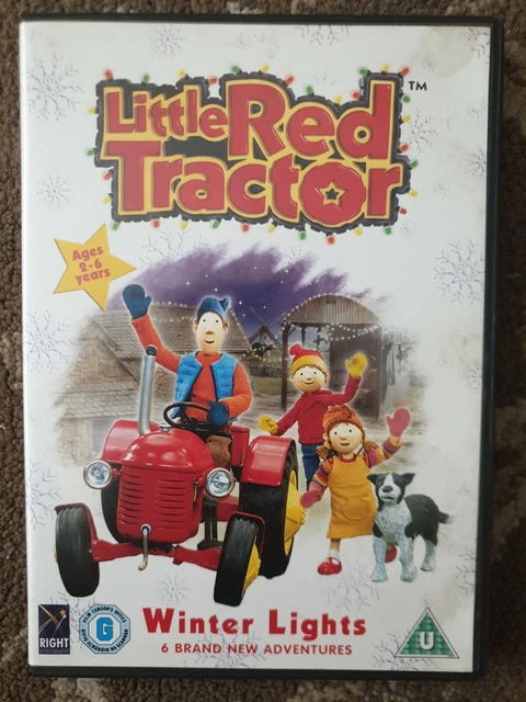 LITTLE RED TRACTOR Winter Lights Dvd 6 Episodes Kids £5.99 - PicClick UK