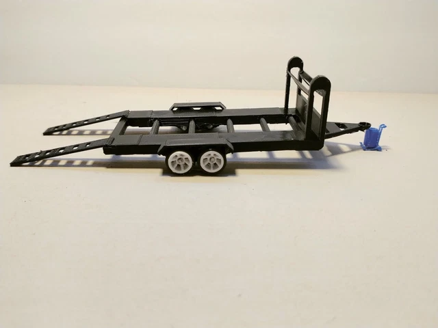 HOT WHEELS,MATCHBOX,GREENLIGHT CUSTOM car hauler trailer 1/64 scale 3D ...