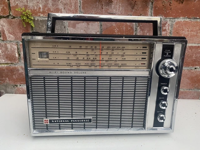NATIONAL PANASONIC MODEL R-100 Vintage Radio £75.00 - PicClick UK