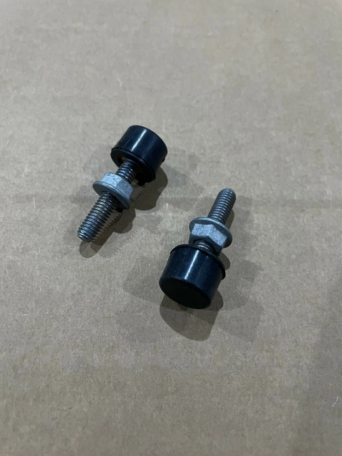 MERCEDES W201 W124 W126 W107 Genuine bonnet buffer stops A2019880511 (2 ...