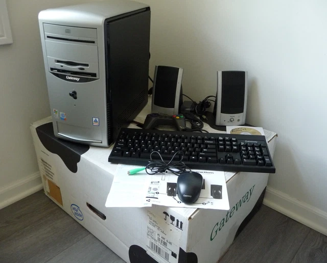 ALL GATEWAY MINT Vintage 2006 Windows XP Gaming PC System with Original ...