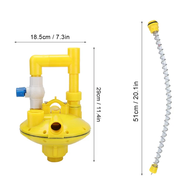 AQUACULTURE WATER LINE Regulator Pressure Reducing Valve Square Tube GB ...