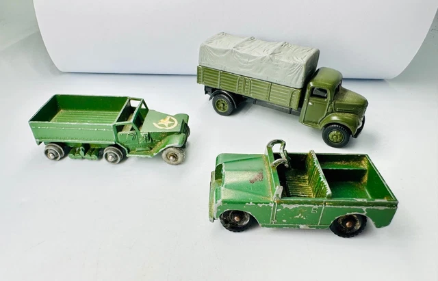 3X LESNEY/CLASSIX; WWII M3 Halftrack/Land Rover Series II/WW2 Bedford ...