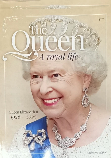 THE QUEEN A Royal Life Commemorative Magazine - Queen Elizabeth II $29.95 - PicClick AU