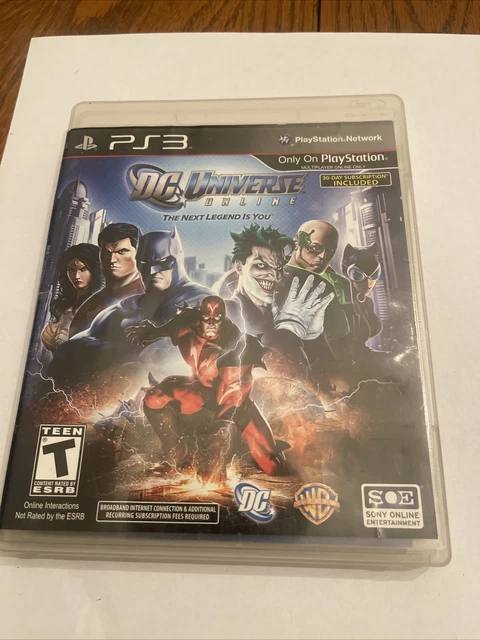 DC UNIVERSE ONLINE - Jeu PlayStation 3 (PS3) EUR 8,75 - PicClick FR
