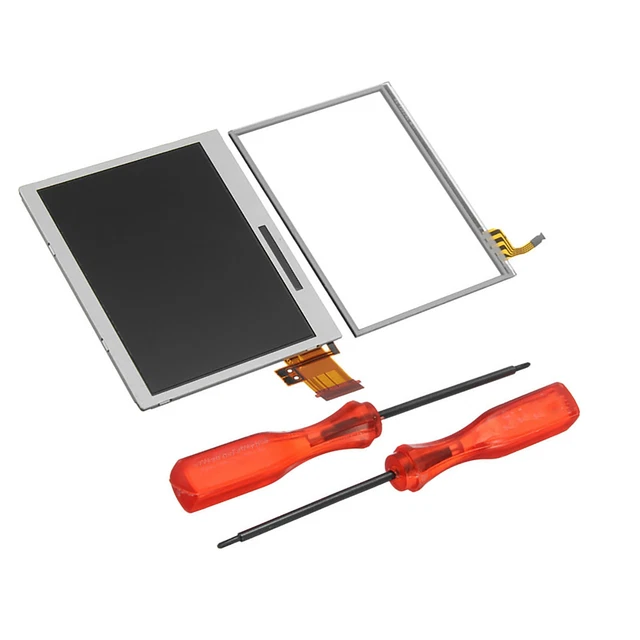 EASY INSTALL BOTTOM LCD Display Touch Screen For Nintendo DS Lite DSL ...