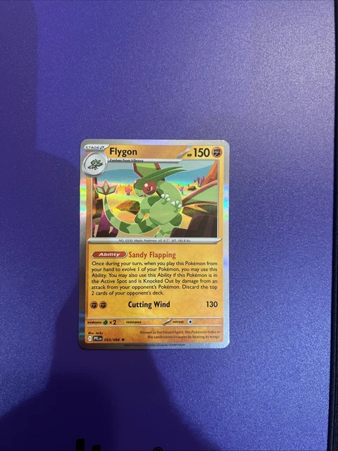 FLYGON 053/094 PHANTASMAL Flames Pokemon TCG Rare Holo NM/Mint £1.16 ...
