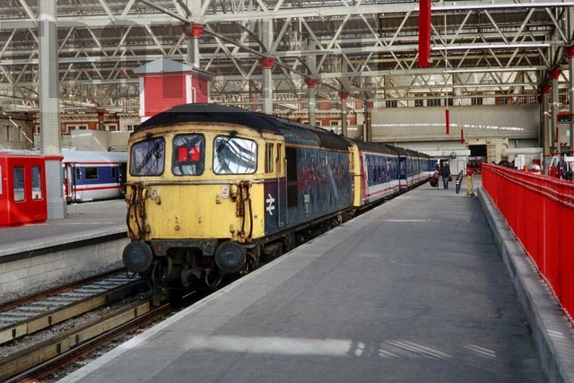 35MM SLIDE BR British Railways Diesel Loco Class 33 33101 Salisbury ...