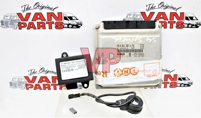 MERCEDES SPRINTER 903 CDI - Motorsteuergerät ECU-KIT A6111531191 ...