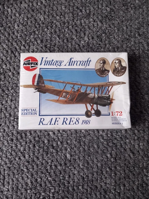 AIRFIX 1:72 SCALE Vintage Aircraft RE8 1918 Model Kit *sealed* £11.99 ...
