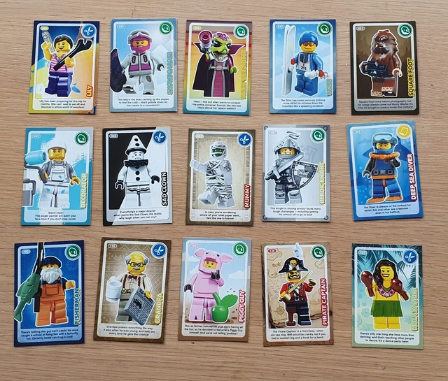 LEGO CREATE THE World Cards From Sainsburys. Bundle Of 15. Pack 2 EUR 2 ...