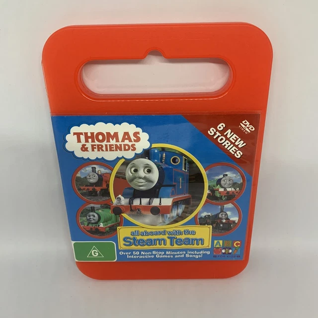 THOMAS & FRIENDS: ALL ­ABOARD WITH THE STEAM TEAM DVD Region 4 VGC FREE ...