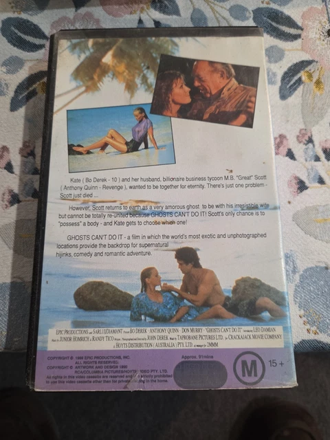 GHOSTS CAN’T DO It [VHS] RCA Columbia Hoyts Video Big Box Ex-Rental ...