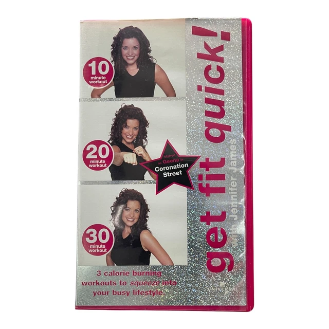 GET FIT QUICK with Jennifer James VHS - Coronation Street Geena Gregory ...