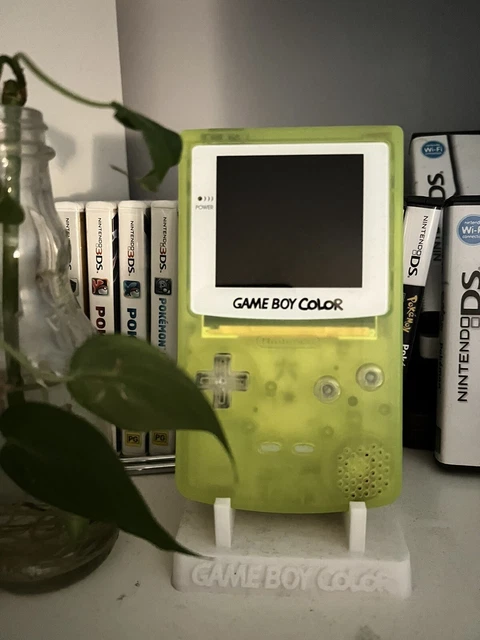 GAMEBOY COLOR COLOUR Game Boy BACKLIT IPS Q5 Laminated LCD Transparent ...